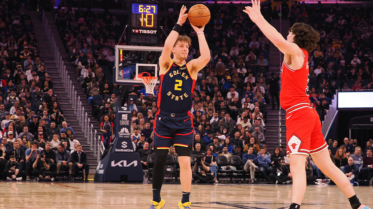 Brandin Podziemski’s return fuels Warriors’ bench in win over Bulls ...