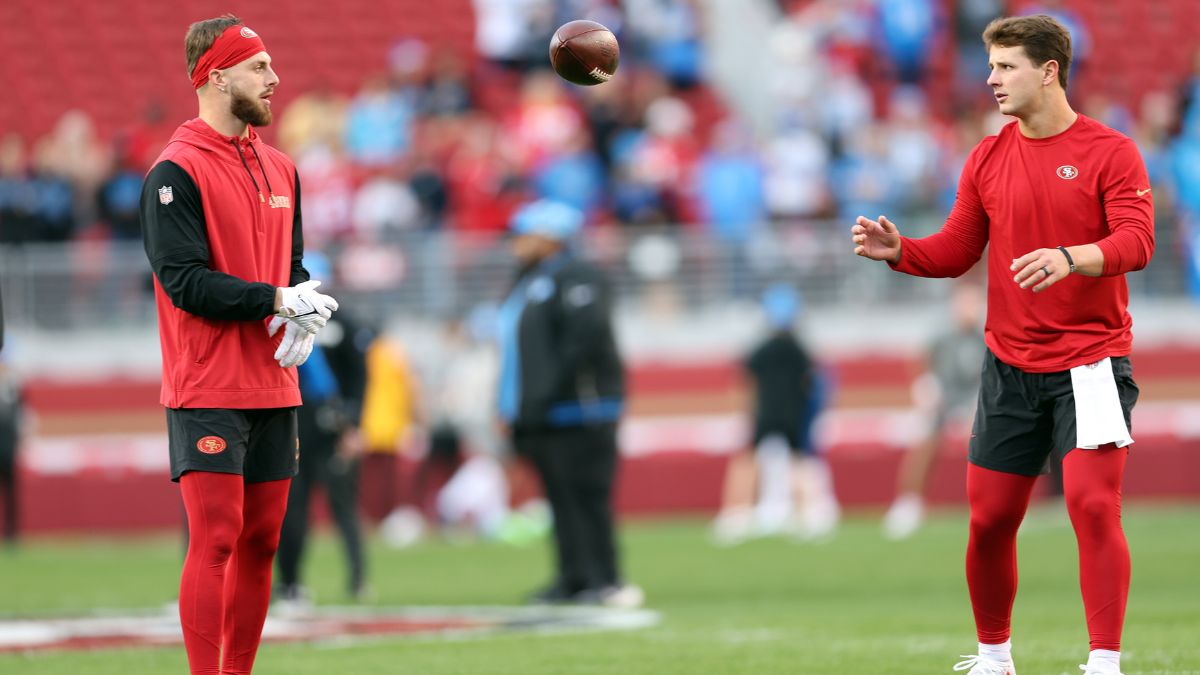 49ers QB Brock Purdy, Ricky Pearsall plan offseason throwing sessions ...