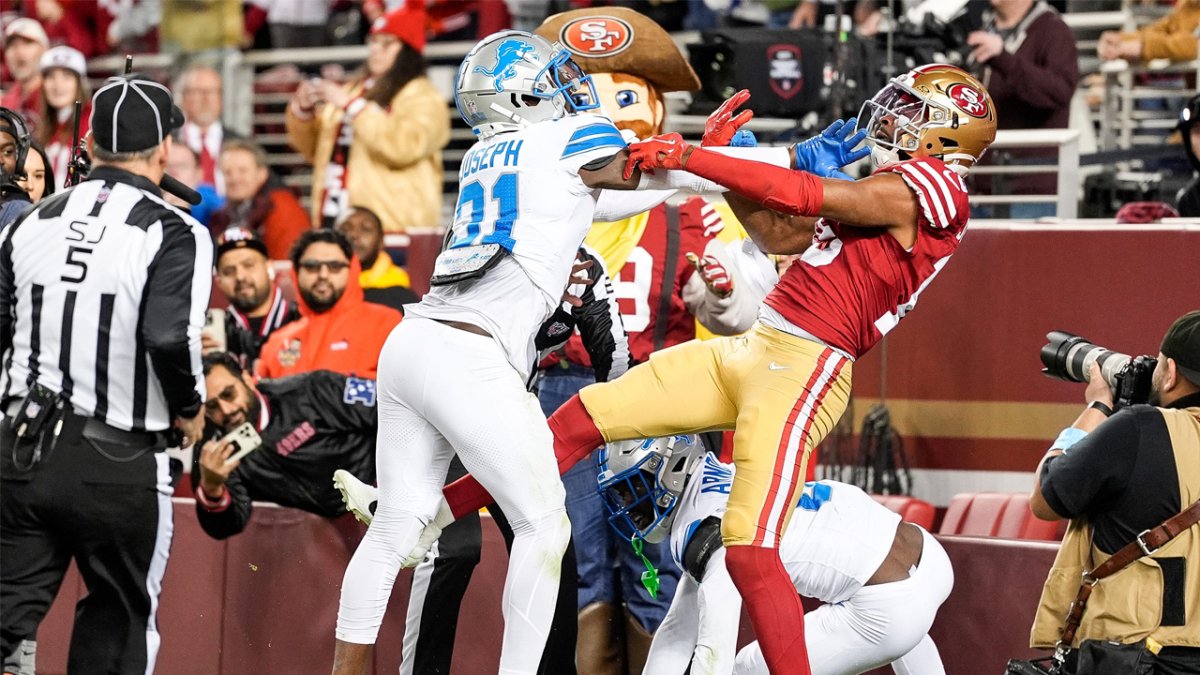 49ers receiver Jauan Jennings, two Lions fined for Week 17 skirmish ...
