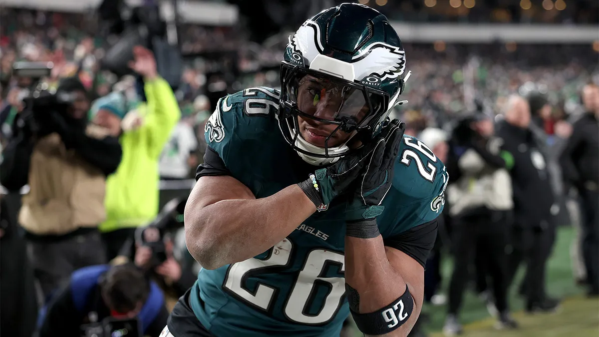 Eagles’ Saquon Barkley hits Steph Curry’s ‘night night’ celebration ... Eagles’ Saquon Barkley hits Steph Curry’s ‘night night’ celebration ...