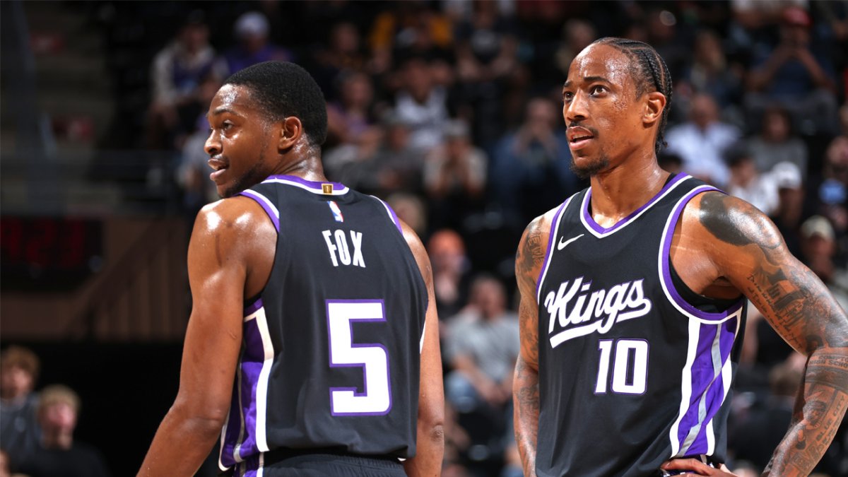 DeMar DeRozan admits De’Aaron Fox trade talk ‘tough’ for Kings future ...
