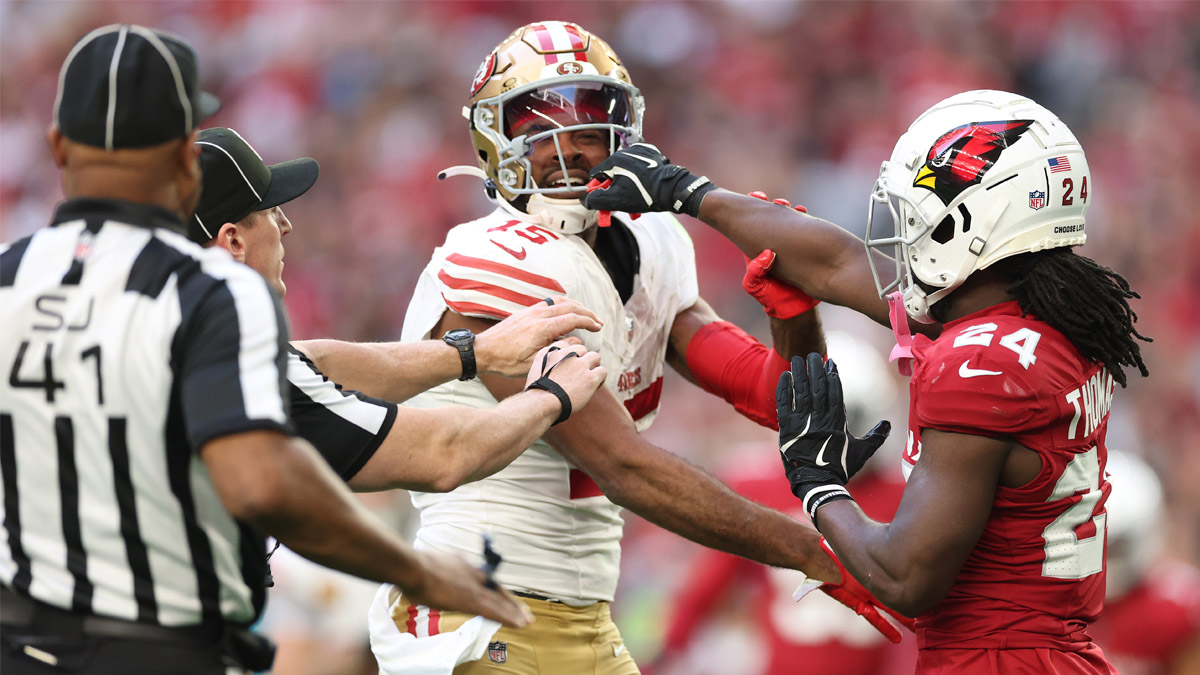 Jauan Jennings not fined by NFL for scuffles, ejection in 49ers finale ...