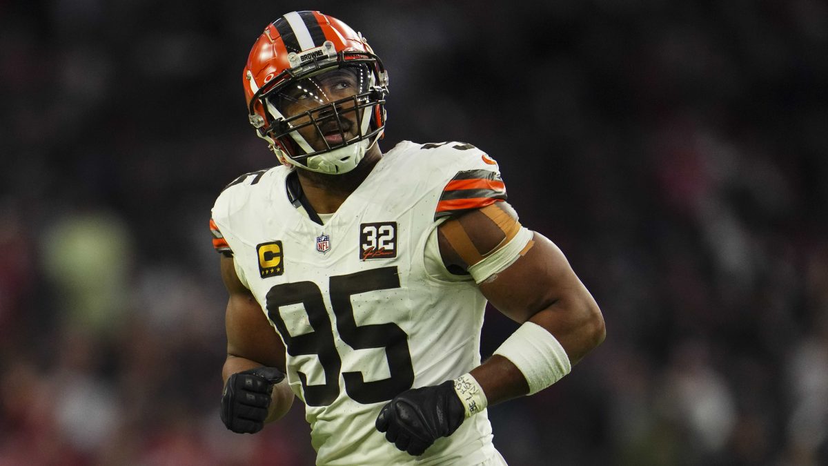 Browns star Myles Garrett requests trade after winning DPOY – NBC Sports Bay Area & California
