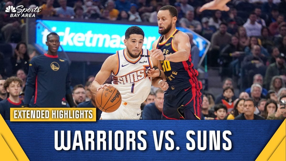 Warriors vs. Suns highlights: Top plays in Golden State’s 130-105 loss ...
