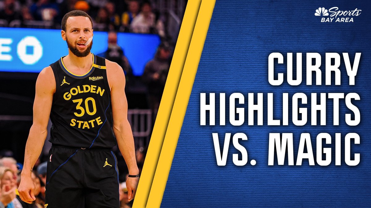 Steph Curry highlights: Watch Warriors star score 24 points vs. Magic – NBC Sports Bay Area ...