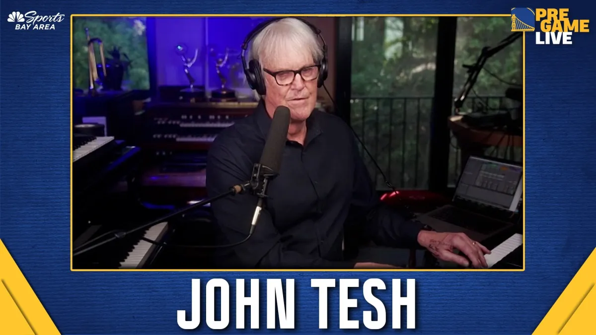 John Tesh discusses return of NBA on NBC theme song “Roundball Rock ...