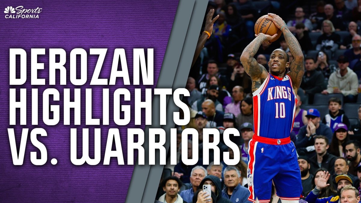 DeMar DeRozan highlights: Watch Kings star drop 34 vs. Warriors – NBC ...