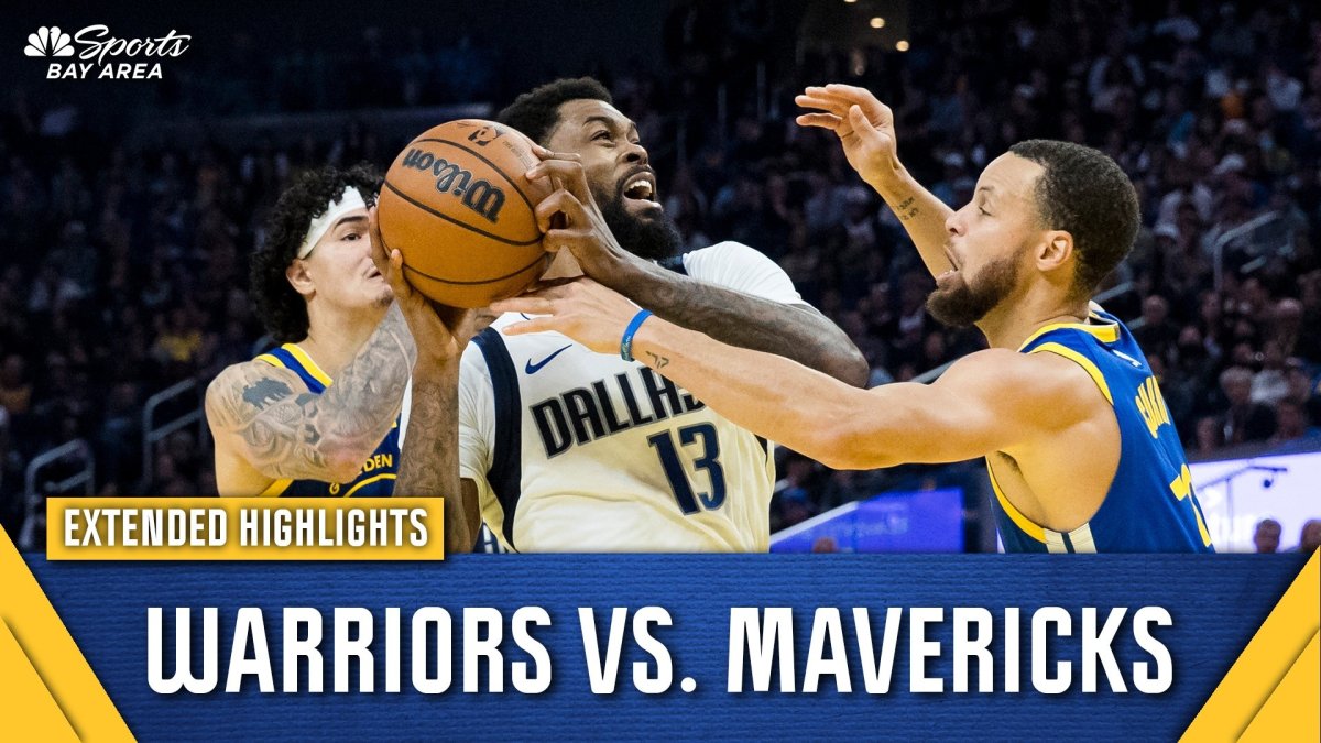 Warriors vs. Mavericks highlights: Top plays in Golden State’s 126-102 ...