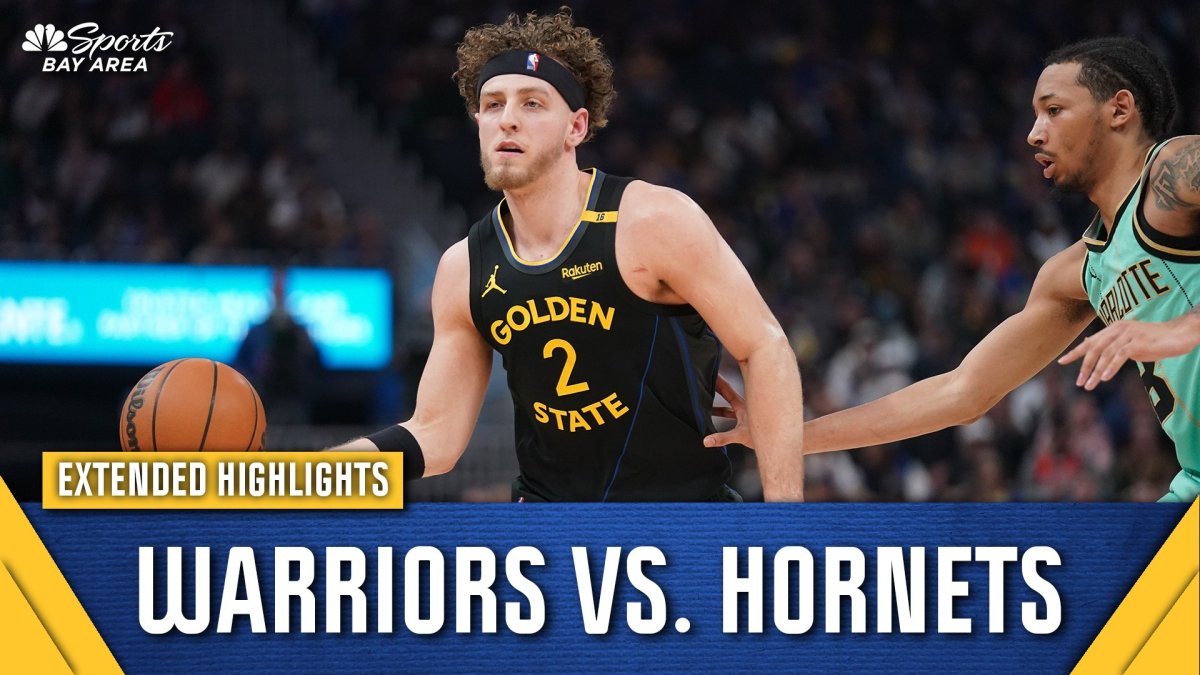 Warriors vs. Hornets highlights: Top plays in Golden State’s 128-92 win – NBC Sports Bay Area ...