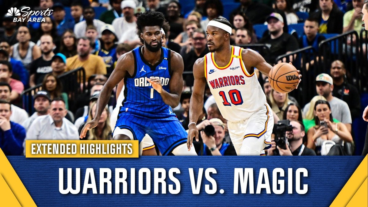 Warriors vs. Magic highlights: Top plays in Golden State’s 121-115 win – NBC Sports Bay Area ...