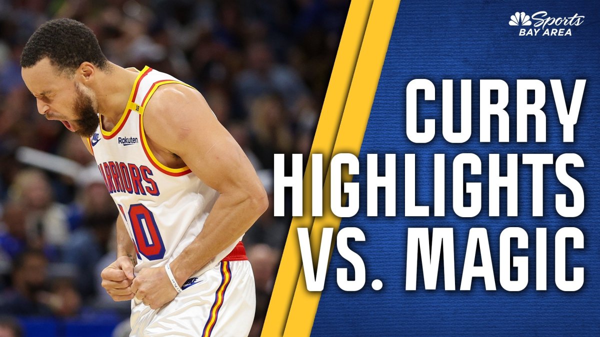 Steph Curry highlights: Watch Warriors star score 56 points vs. Magic – NBC Sports Bay Area ...