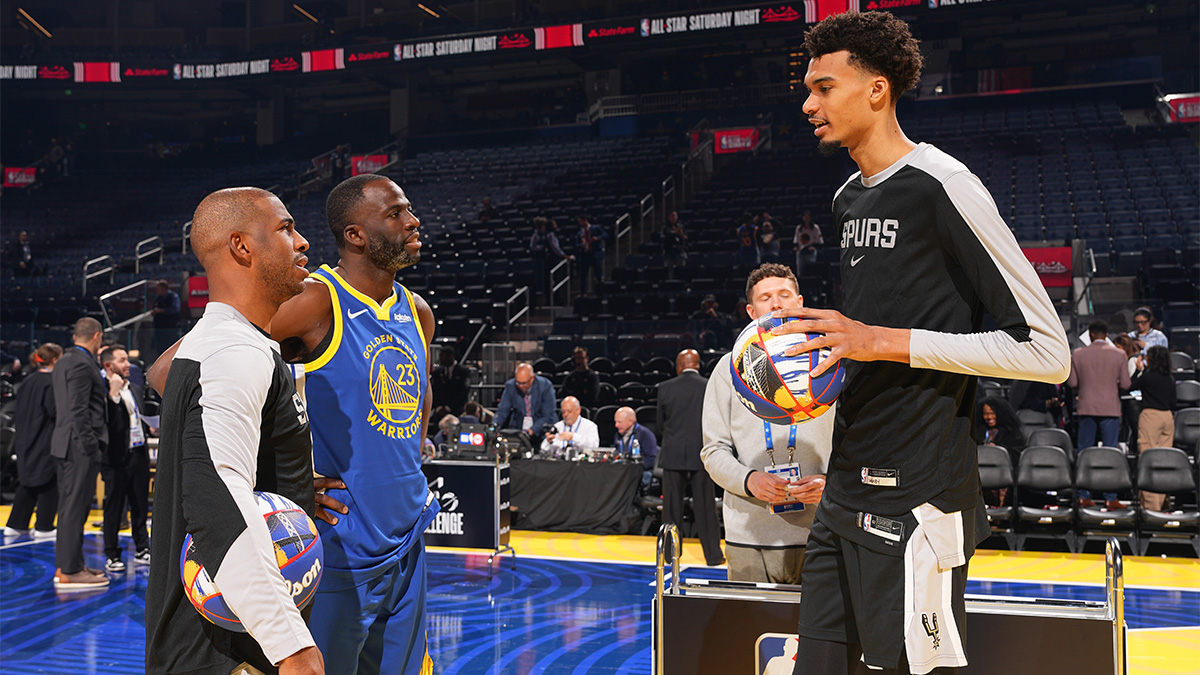 Draymond Green reveals Victor Wembenyama as Skills Challenge mastermind ...