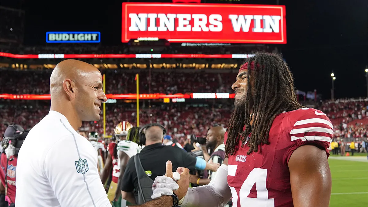 Fred Warner excited Robert Saleh’s ‘contagious’ energy back with 49ers ...