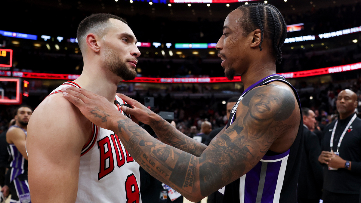 DeMar DeRozan posts Zach LaVine reunion photo after reported Kings trade – NBC Sports Bay Area ...