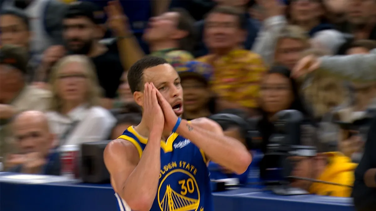 Steph Curry trolls P.J. Washington back with third-quarter night night ...