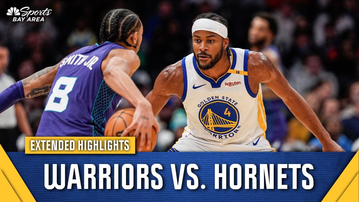 Warriors vs. Hornets highlights: Top plays in Golden State’s 119-101 win – NBC Sports Bay Area ...