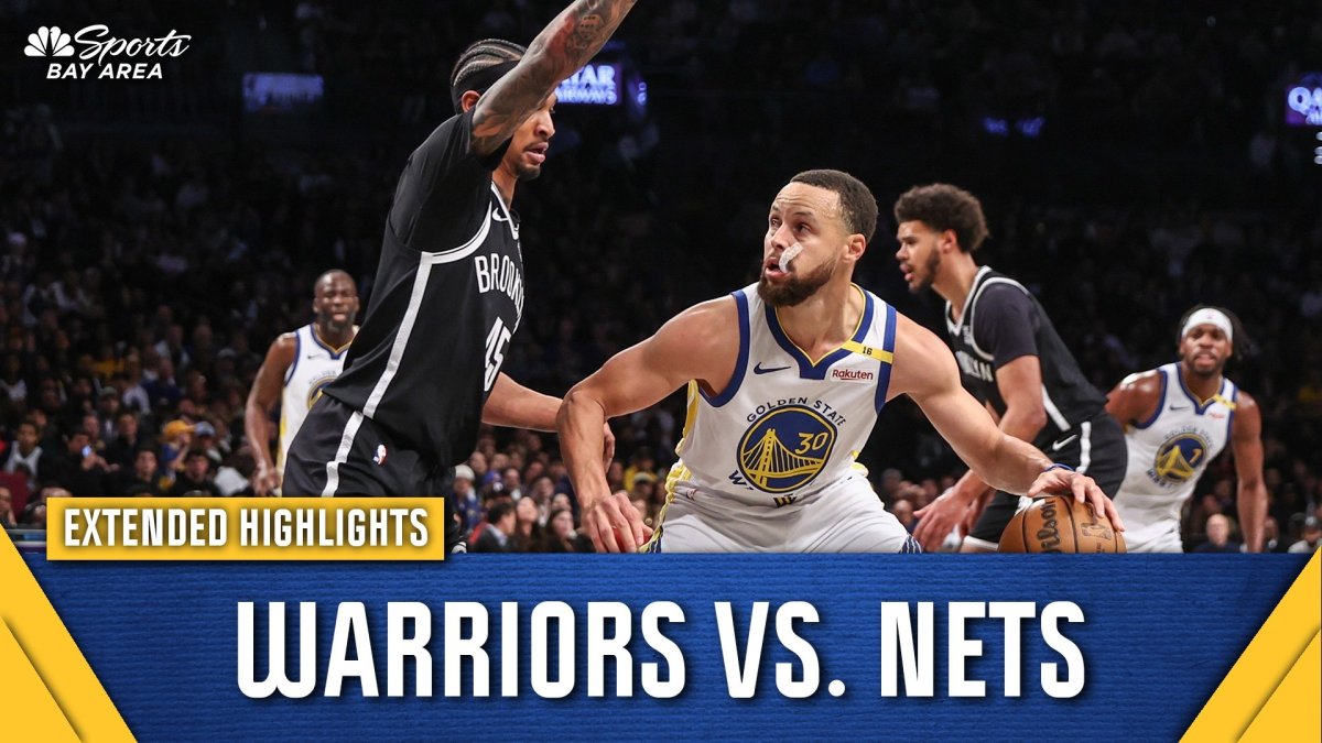 Warriors vs. Nets highlights: Top plays in Golden State’s 121-119 win – NBC Sports Bay Area ...