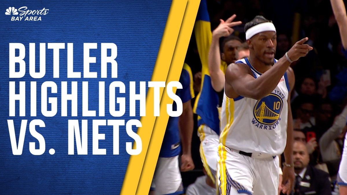 Jimmy Butler highlights: Watch Warriors star score 25 vs. Nets – NBC ...