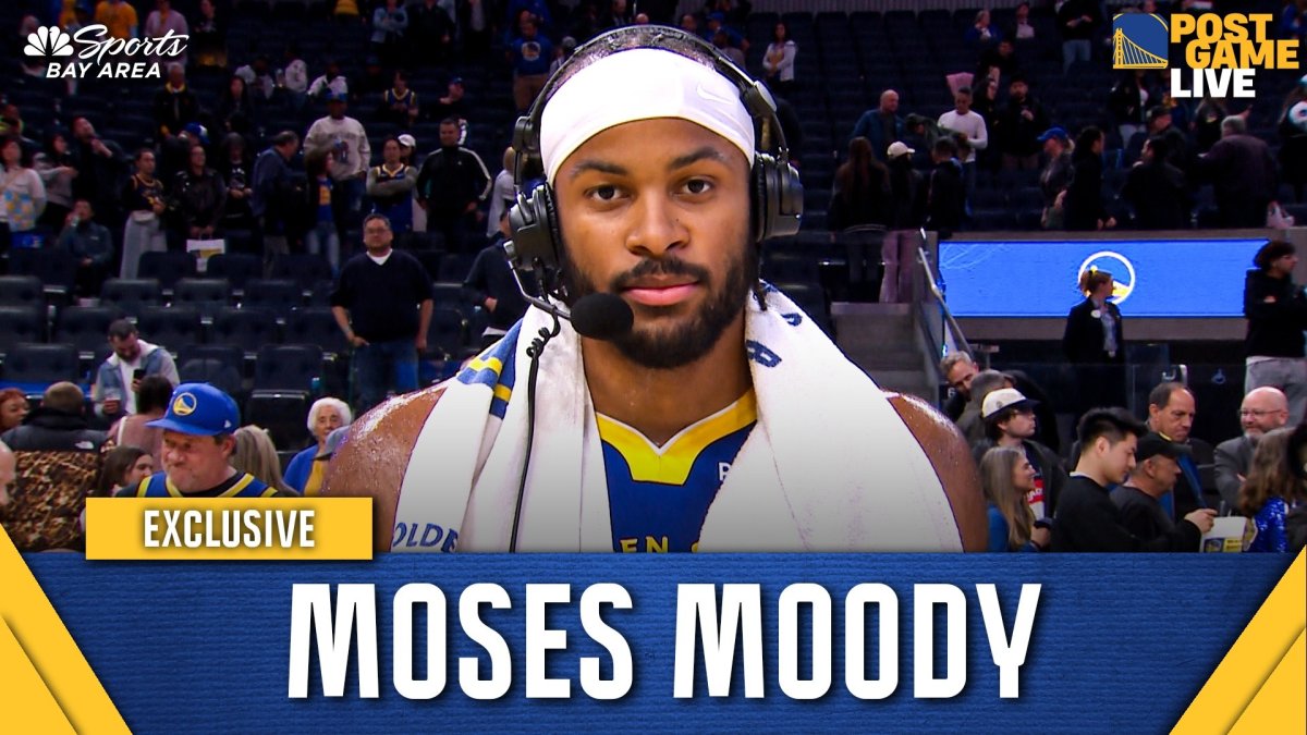 Moses Moody breaks down Warriors’ mindset, defense in win over Blazers ...