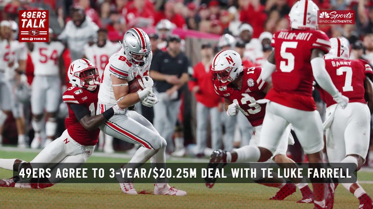 49ers Talk: Luke Farrell’s blocking could help Kittle’s potential – NBC ...