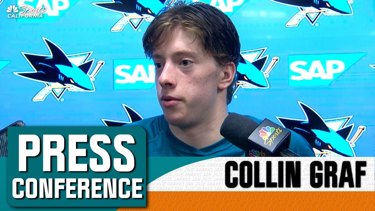 Collin Graf on how cool it was to see Macklin Celebrini, Connor Bedard ...