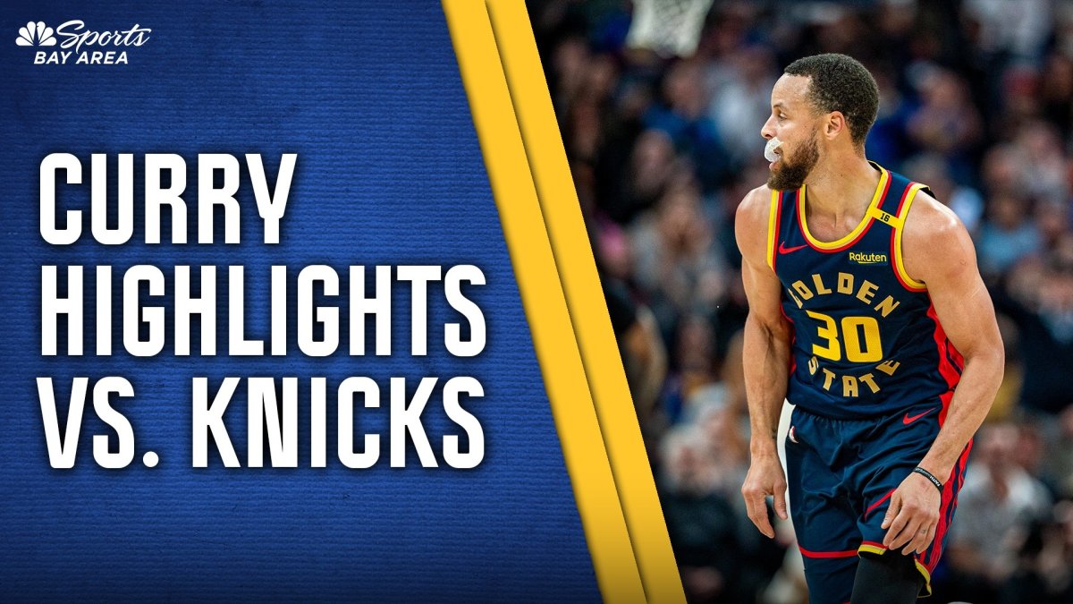 Steph Curry highlights: Watch Warriors star score 28 points vs. Knicks – NBC Sports Bay Area ...