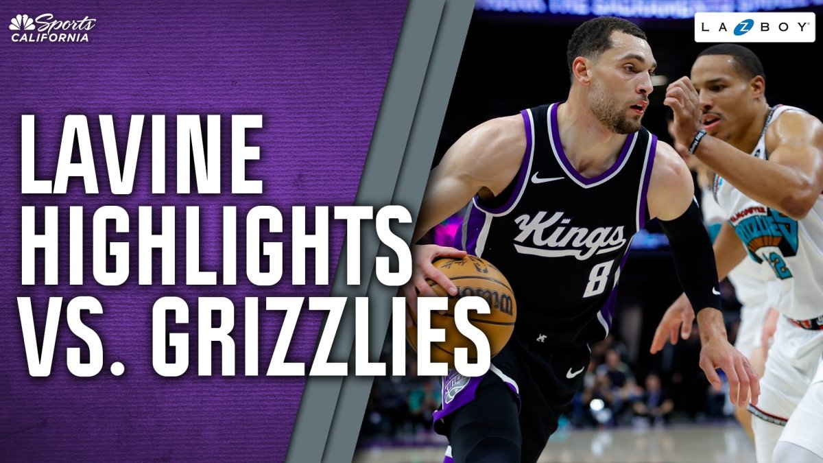 Zach LaVine highlights: Watch Kings star score 23 points vs. Grizzlies ...