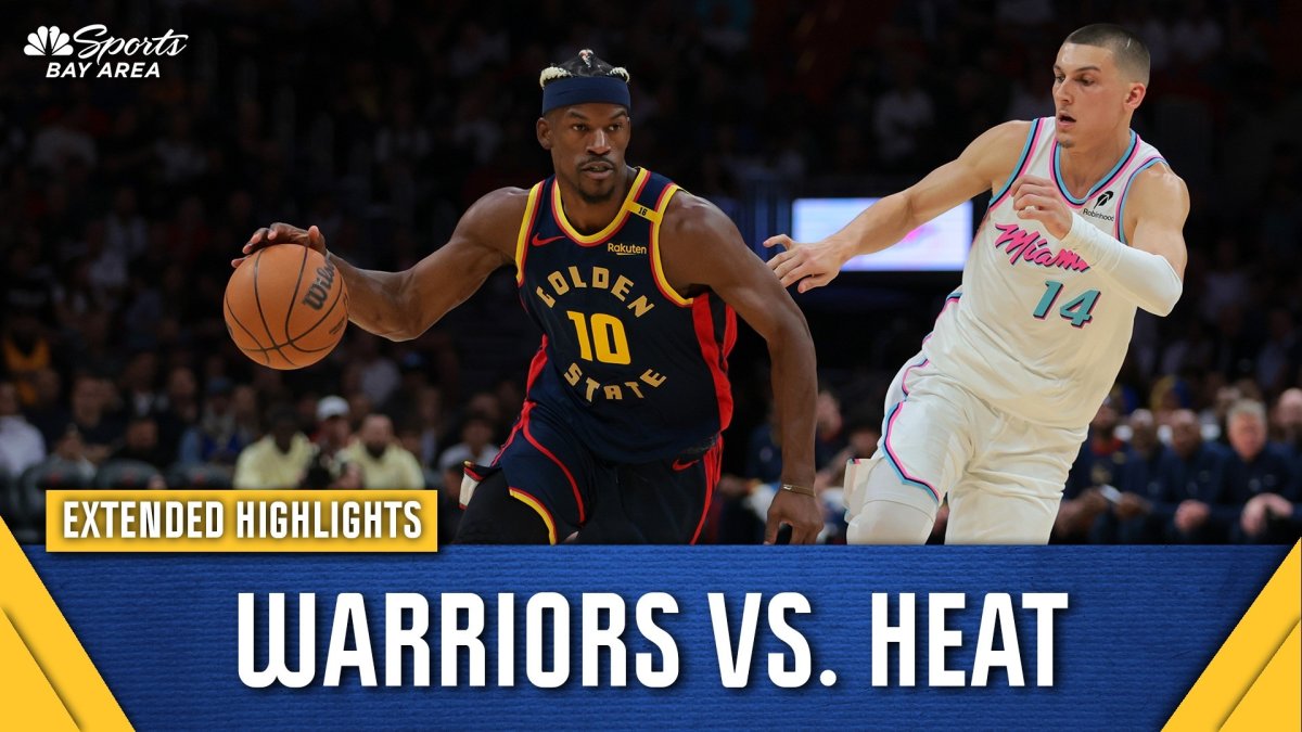 Warriors vs. Heat highlights: Top plays in Golden State’s 112-86 loss – NBC Sports Bay Area ...