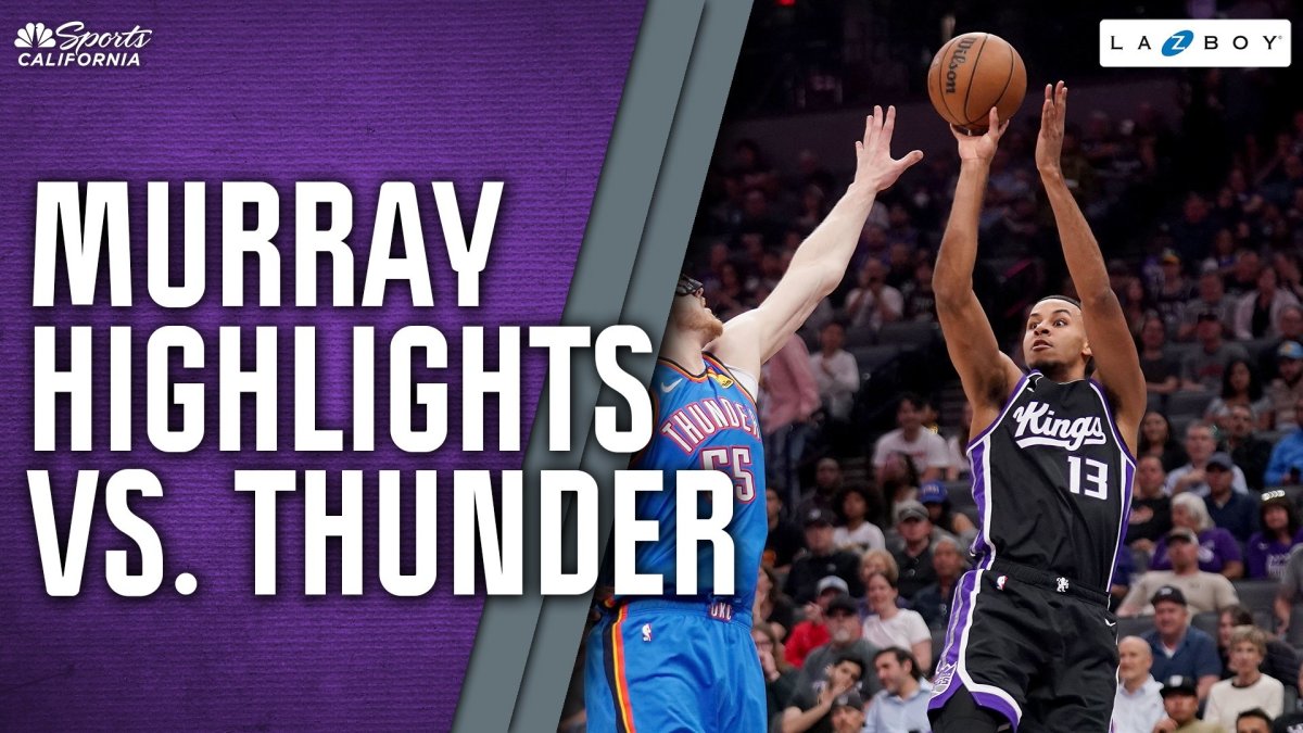 Keegan Murray highlights: Watch Kings star score 28 points vs. Thunder ...