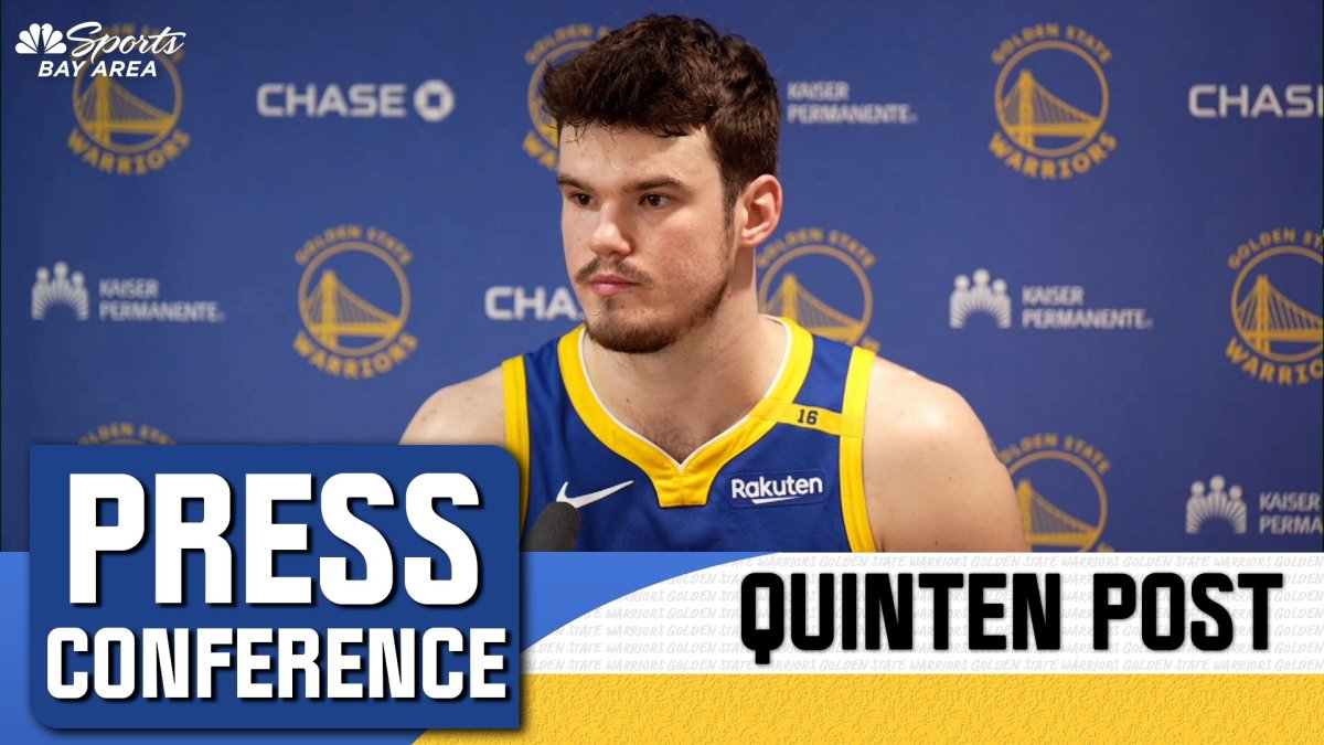 Quinten Post discusses increased 3-point attempts after Warriors’ win ...