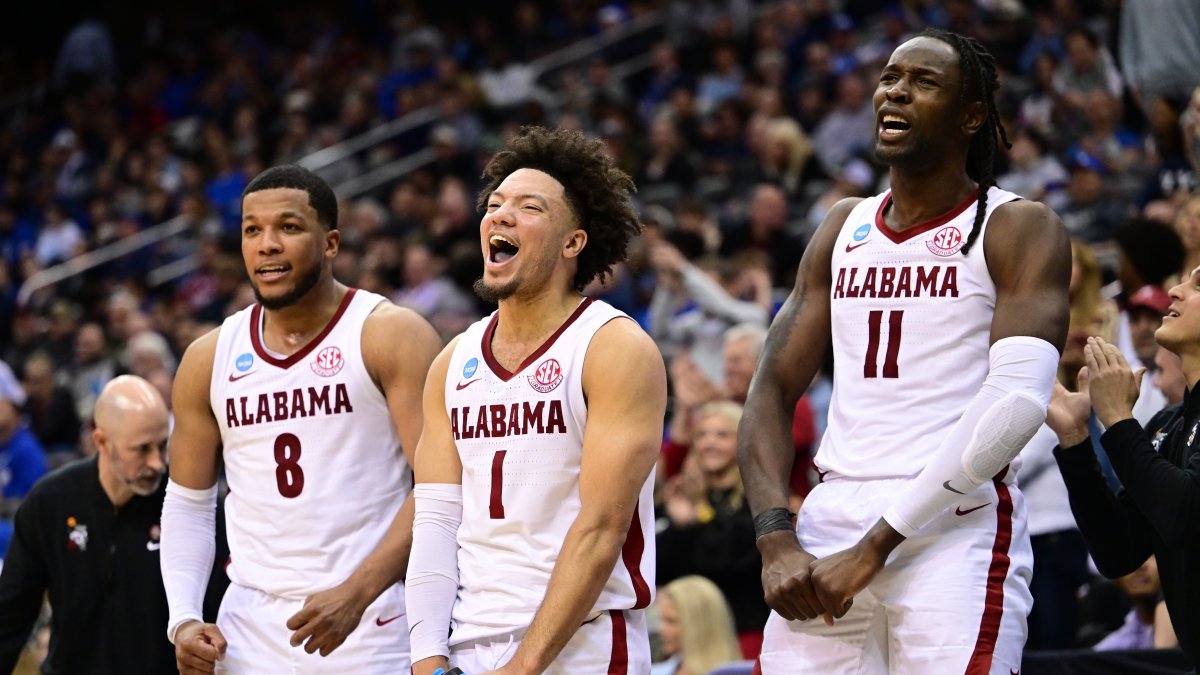 Alabama breaks record for 3’s in a March Madness game with 25 – NBC ...
