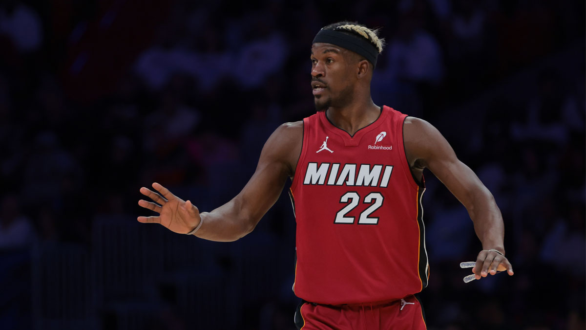 Jimmy Butler downplays ‘Heat Culture’ narrative ahead of Miami return – NBC Sports Bay Area ...