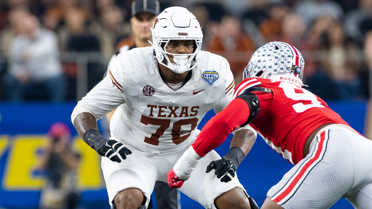 Why 49ers’ best first-round O-line bet might be Texas’ Kelvin Banks ...