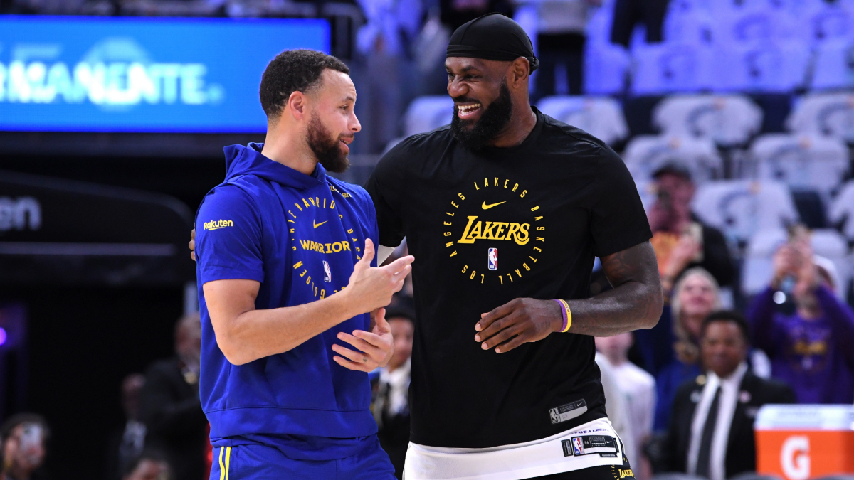 Steph Curry’s ‘crazy’ 4K 3-point feat leaves LeBron James stunned – NBC ...