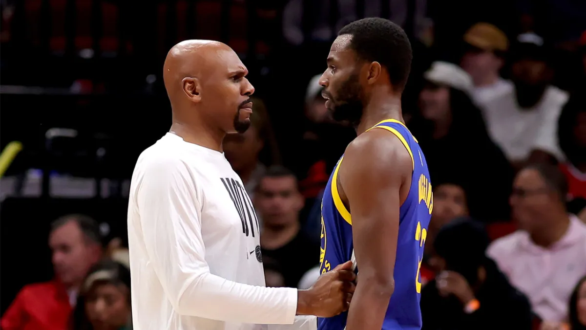 Warriors assistant Jerry Stackhouse clarifies Andrew Wiggins critique – NBC Sports Bay Area ...