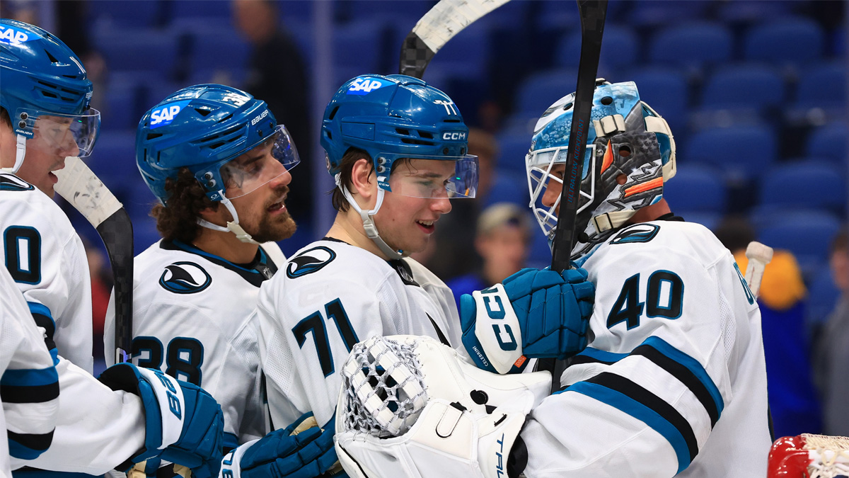 Sharks get ‘little stuff’ right in blowout road win over Sabres – NBC ...