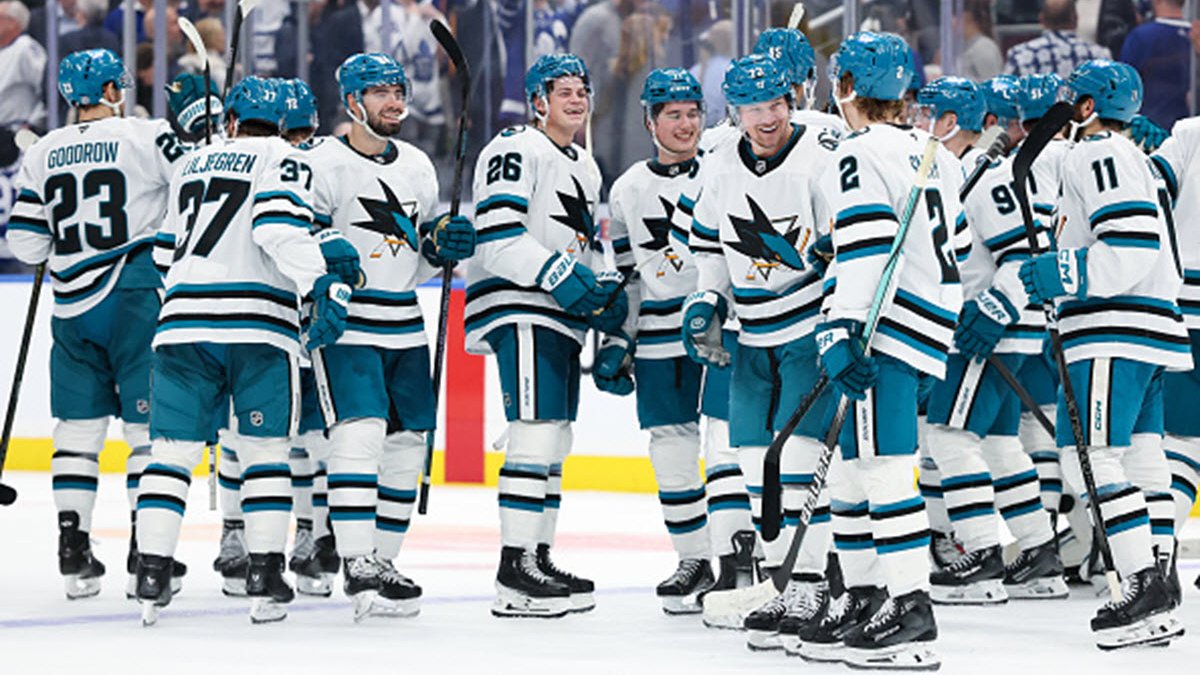 Sharks unveil new Heritage 2.0 throwback jerseys for 2025-26 – NBC ...