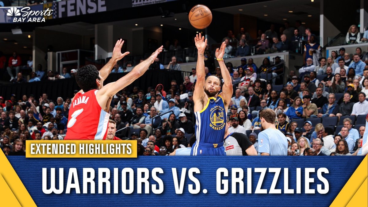 Warriors vs. Grizzlies highlights: Top plays in Golden State’s 134-125 ...