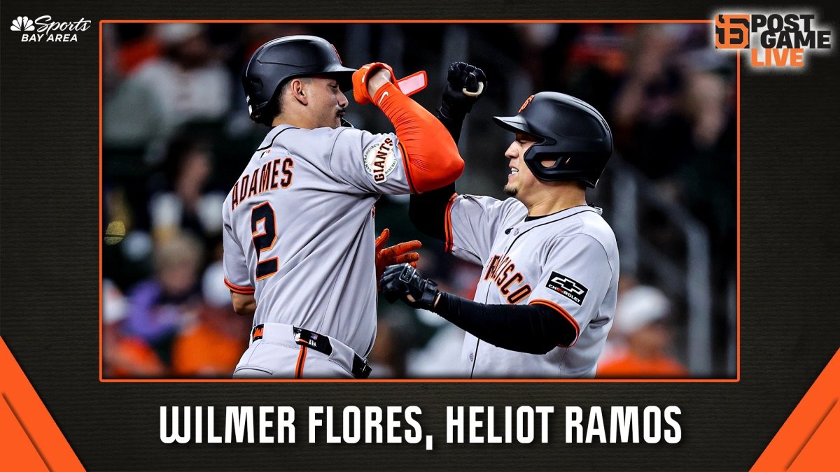 Wilmer Flores, Heliot Ramos help lead Giants to sweep of Astros – NBC ...