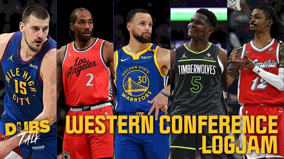 Dubs Talk: Breaking down Western Conference logjam, Warriors playoff ...