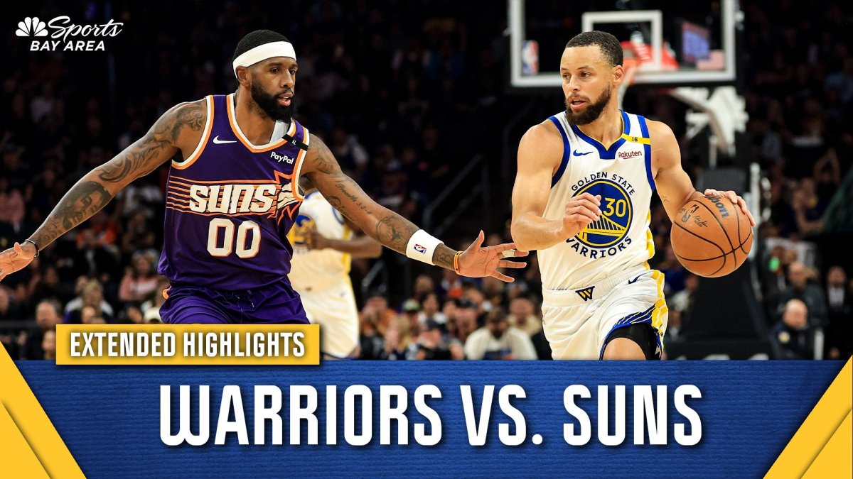 Warriors vs. Suns highlights: Top plays in Golden State’s 133-95 win – NBC Sports Bay Area ...