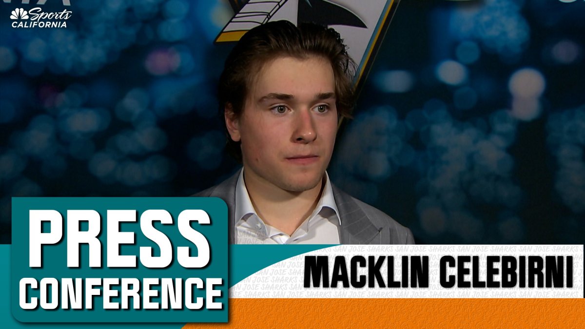 Macklin Celebrini happy Make-A-Wish friend witnessed Sharks hat trick ...