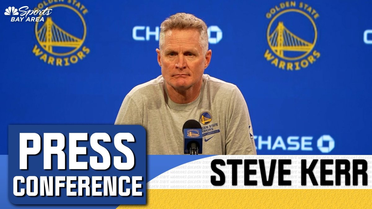 Steve Kerr discusses physicality Steph Curry will face vs. Rockets ...