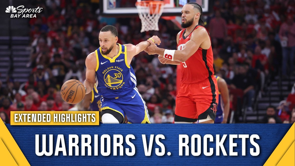 Warriors vs. Rockets highlights: Top plays in Golden State’s 95-85 win – NBC Sports Bay Area ...