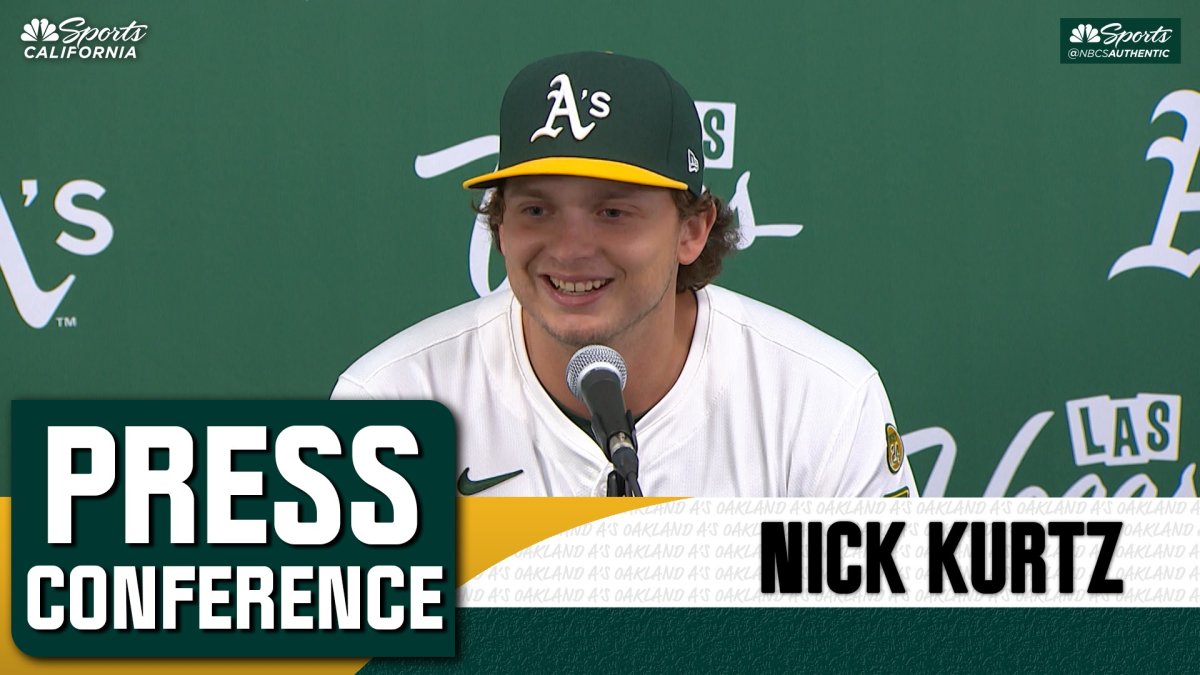 Athletics prospect Nick Kurtz reflects on ‘dream’ MLB debut – NBC ...