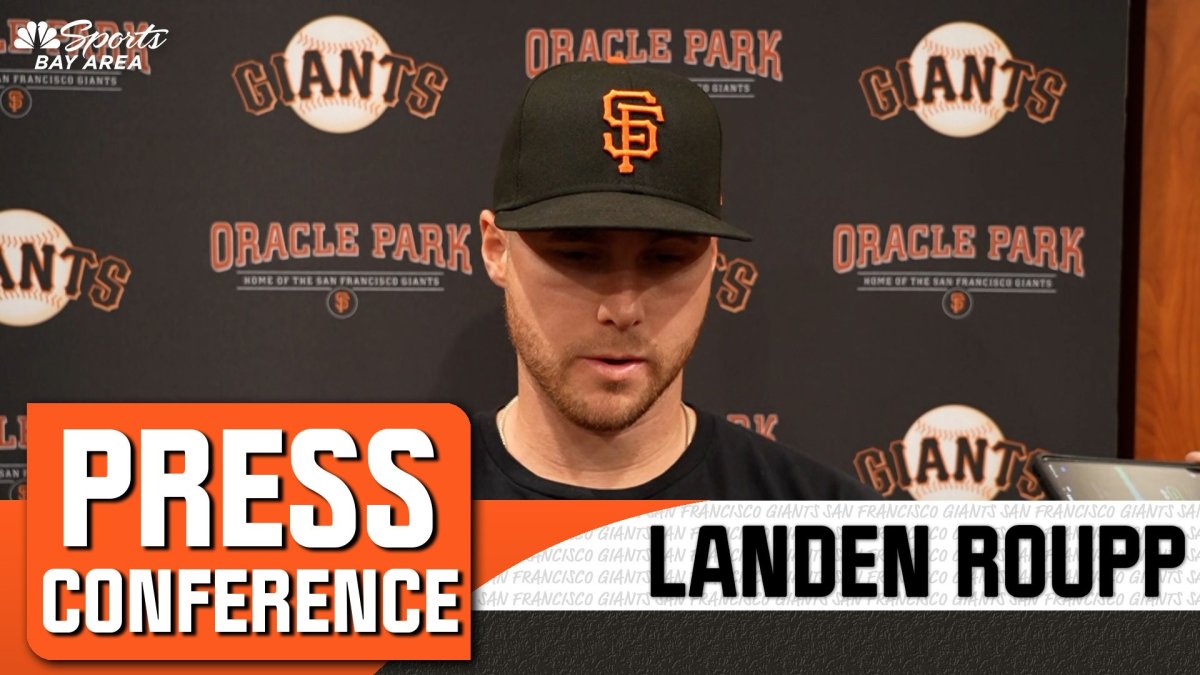 Landen Roupp credits Giants’ run support after rough start vs. Brewers ...