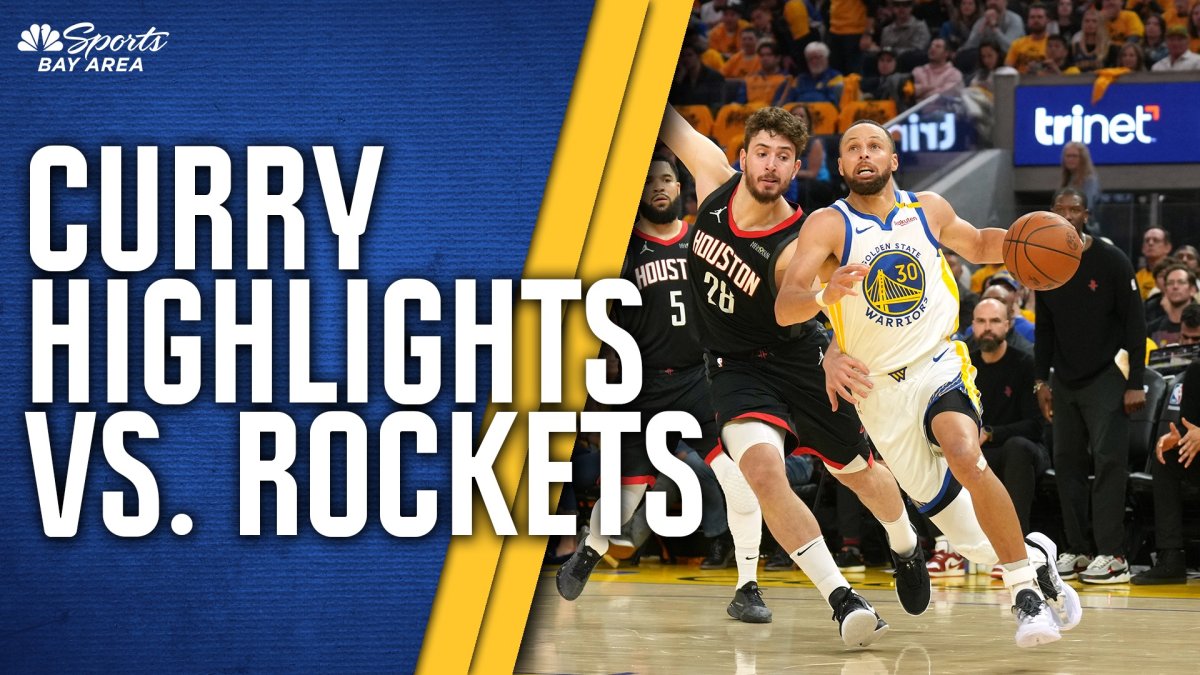 Steph Curry highlights: Watch Steph 36 points vs. Rockets – NBC Sports Bay Area & California