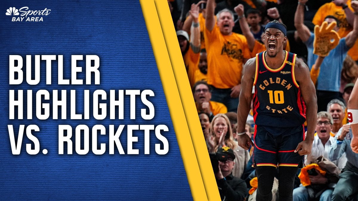 Jimmy Butler highlights: Watch Warriors forward score 27 points vs. Rockets – NBC Sports Bay ...