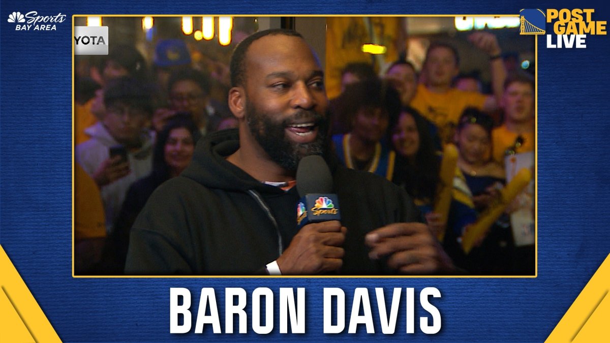 Warriors great Baron Davis reacts to Golden State’s Game 4 win over ...