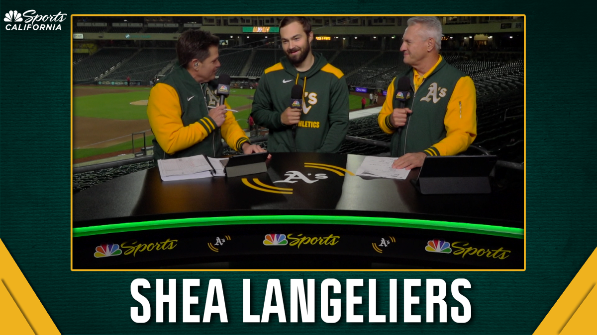 Athletics’ Shea Langeliers reflects on four-hit night vs. Rangers – NBC ...